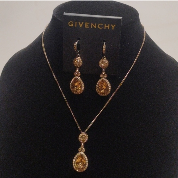 Givenchy | Jewelry | Givenchy Rosegold Crystal Set Nwt | Poshmark